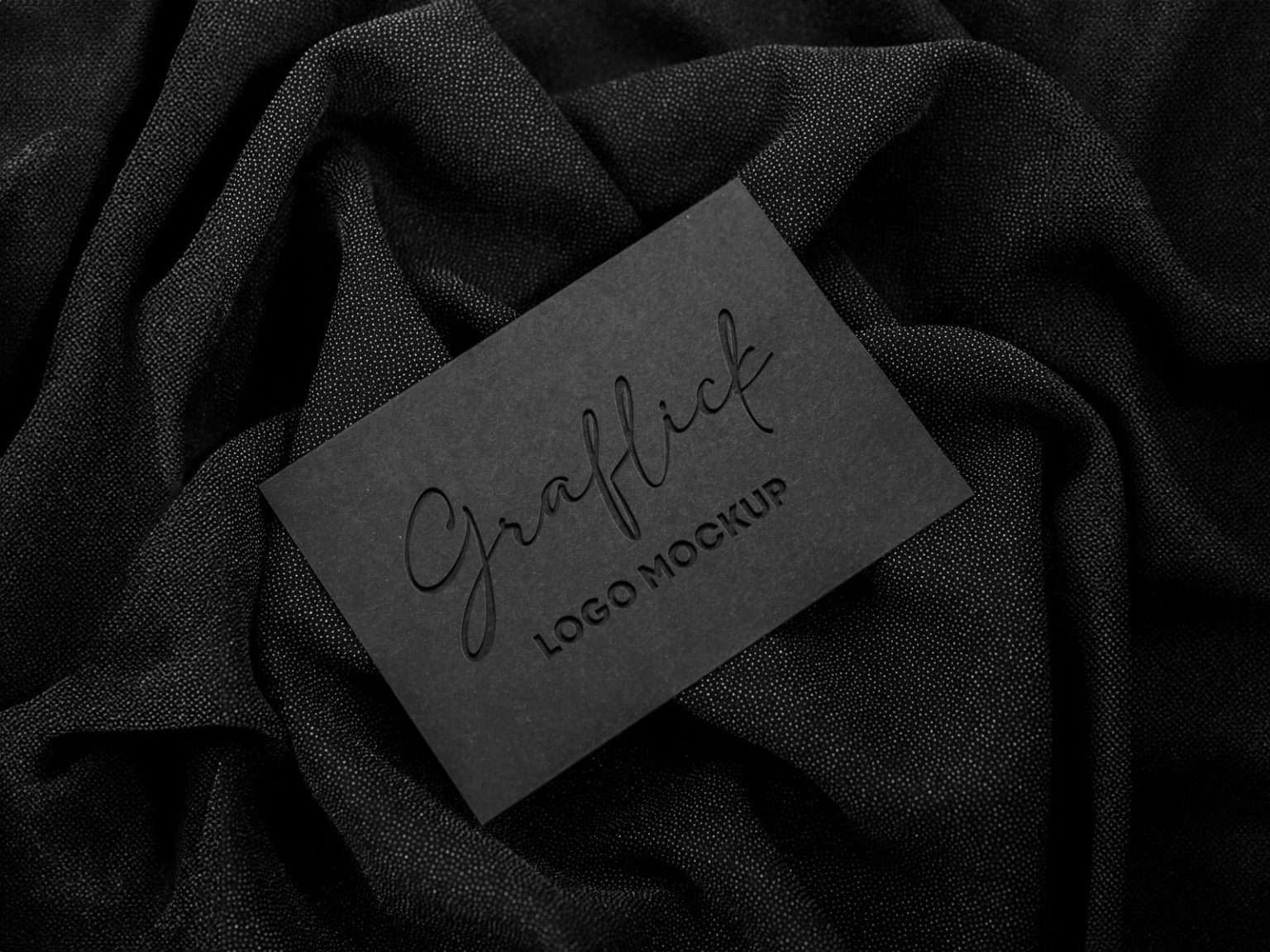Free Logo Mockup PSD Download - GRAFLICK