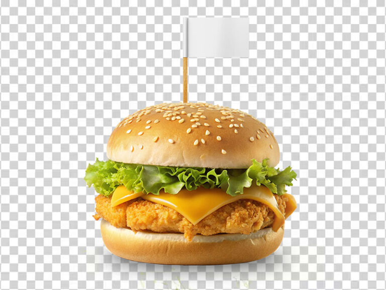 Free Burger Flag Mockup | | GRAFLICK